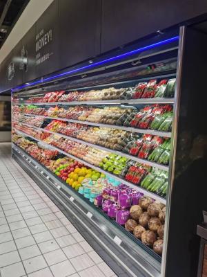 China Multiple Decks Commercial Multideck Display Cooler Featuring Adjustable Glass Or Wire Shelves Ideal For Retail And Supermarket for sale