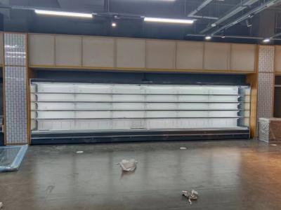China Forced Air Cooling Goods Shelves Open Display Chiller Unit Offering Advanced Temperature Control for Retail Food Display for sale