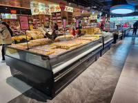 China Display And Preserve Cut Fruit Merchandiser Featuring Temperature Range 2°C To 8°C and Optional Caster Wheels for Easy Movement Suitable for Stores for sale
