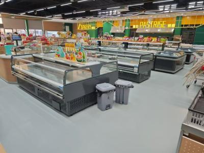 China Refrigerated Display Case Ready To Eat Fruit Ensuring Freshness Through Forced Air Refrigeration Cooling System For Fruit for sale
