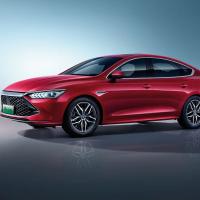 China Electric Fuel BYD Qin Plus Dm-i 120km Hybrid Sedan with Maximum Power of 100-150Ps for sale