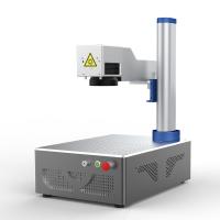 China Portable Small Integrated Coding Fiber Laser Marking Machine for Metal Stainless Steel Nameplate Engraving DXF Supported-New for sale
