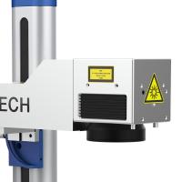 China Portable Small Integrated Coding Fiber Laser Marking Machine for Metal Stainless Steel Nameplate Engraving DXF Supported-New for sale