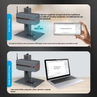 China Integrated Mobile Phone Control 20W/30W Fiber Laser Marking Machine for Nameplate Small Laser Engraving Machine for sale