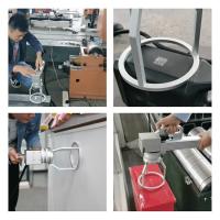 China Portable 50 Watt Handheld Laser Marking Machine Small Size Fiber Laser for Metal Coding & Engraving Supports AI Graphic Format for sale