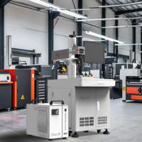 China High-Speed 5W UV Laser Engraving Machine New Cabinet Laser Marking for Metal Wood Acrylic PVC Leather Glass Supports DXF PLT BMP for sale