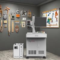 China High-Speed 3W UV Laser Engraving Machine New Cabinet Model for Metal Wood Acrylic PVC Leather Glass Supports DXF PLT BMP Formats for sale