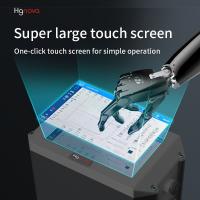 China Handheld 20W Fiber Laser Marker for Metal and Hard Plastic New Condition Supports DXF PLT BMP Graphic Formats for sale