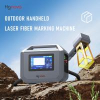 China Portable Handheld Fiber Laser Marker Mini Laser Printer for Dating Logo New Condition Supports PLT & AI Graphic Format for sale