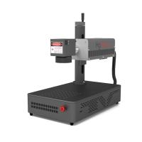 China 5W UV Desktop Laser Marking Machine Air-Cooled Small Business Laser Engraving DXF PLT BMP-Laser Marking Desktop Machines for sale
