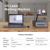 China 5W UV Desktop Laser Marking Machine Air-Cooled Small Business Laser Engraving DXF PLT BMP-Laser Marking Desktop Machines for sale