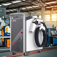 China Portable 800W/1200W Industrial Grade Laser Welding Machine Handheld Air-Cooled Fiber Laser for Rust Removal and Cutting Welding for sale