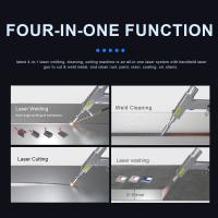 China 4 in 1 2000W Handheld Multifunction Fiber Laser Welding Cleaning Cutting Machine Water-Cooling Brand New Condition for sale