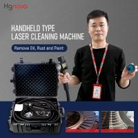 China Hot Selling Handheld Cleaning Machine Portable Rust Paint Oil Remover Stainless Steel Industrial Laser Cleaning Machine for sale
