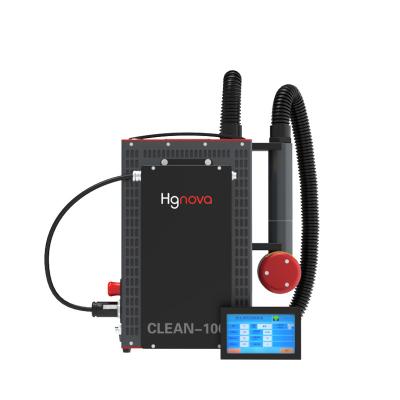 China Portable 100W Pulse Laser Cleaning Machine Easy-to-Operate Backpack Handheld Small Rust Removal Unit for Metal New Condition for sale