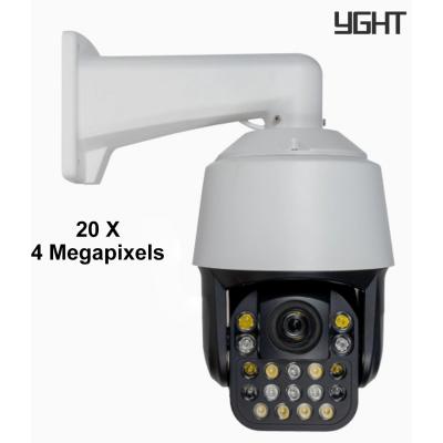 China 4MP 4k PTZ Pan Tilt Zoom Outdoor Security Camera 20X Optical Zoom 200M IR for sale