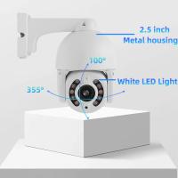 China YGHT 4K 8MP PTZ Outdoor Metal Security Camera with Human Detection Two-Way Audio 4X Zoom 60M Night Vision WiFi/IP66 Weatherproof for sale