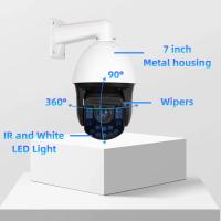 China YGHT 36X 5MP PTZ Camera 4K Vehicle Detection Human Tracking 150M Night Vision Two-Way Audio TF 128G Wiper Web4 Smart Security for sale
