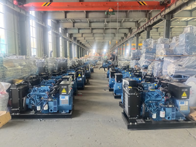 Diesel Generator Set in busy production 2