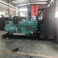 China 600KVA Cummins Diesel Generator Set Green 6 Cylinder Diesel Engine Generator for sale