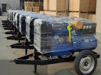 China 20 KW Mobile Diesel Generators 25 KVA 50 HZ 1500 RPM YUCHAI Engine for sale