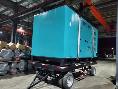China 120 KW Power Mobile Diesel Generators Set 150 KVA 50 HZ 1500 RPM YUCHAI Engine for sale