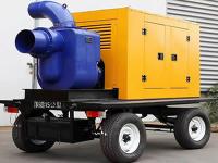 China ISO Diesel Water Pump Set Diesel Motor Pump For Floodwater Prevention for sale