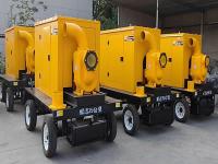 China Mobile Type Diesel Water Pump Set CE Diesel Water Pump For Rainfall Season for sale