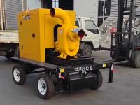 China 200mm High Pressure Diesel Water Pump For Sewage Drainage for sale