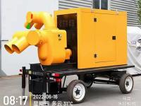 China 150mm Diesel Powered Water Pump Strong Drainage Capacity For Emergency Agencies for sale