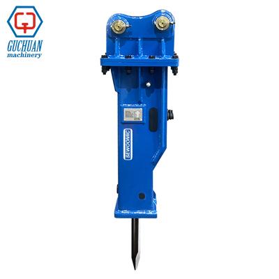 China 168kg Silent Box SB30 Breaker Hammer 406J Impact for 2.5-4.5T Excavators With 53mm Chisel for sale