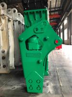 China Fully Hydraulic Type Diaphragm Tpye R75 Hydraulic Breaker For 6-9 Ton Excavator for sale