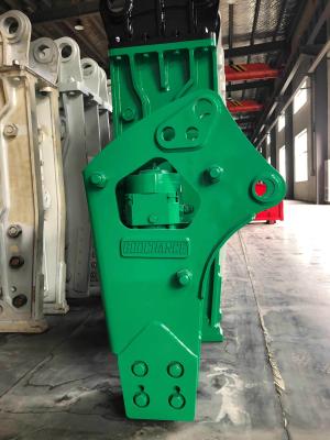 China Fully Hydraulic Type Diaphragm Tpye R75 Hydraulic Breaker For 6-9 Ton Excavator for sale
