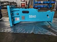 China Box Type 68mm Tool Diameter Hydraulic Breaker Rock Breaker For 4 - 7  Ton  Excavator Backhoe Loader JCB55Z for sale