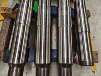 China 20 Ton Excavator Silver Hydraulic Breaker Piston With OEM Grade And 20cr2ni4a HB20G for sale