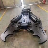 China Concrete Construction Rotating Grabs Excavator Hydraulic Shear Attachment For Excavator HITACHI for sale