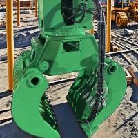 China XCMG Trackhoe Excavator Shear Hydraulic Rotating Grapple For Demolition for sale