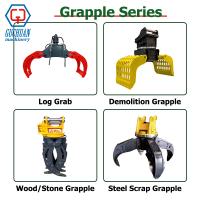 China High-Performance Excavator Demolition & Sorting Grapples | GCG Series by SEWOOMIC for sale