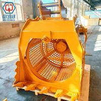 China Rotary Screening Bucket: Professional Trommel Attachment for 7-10t Excavators for sale