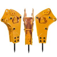 China 75MM Excavator Jack Hammer HB Hydraulic Rock Breaker For Heavy Duty Demolition for sale