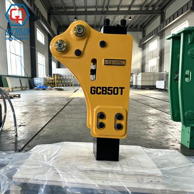 China SB30 Hydraulic Backhoe Rock Hammer Triangle Type Nitrogen Hydraulic Breaker for Mini Excavators for sale