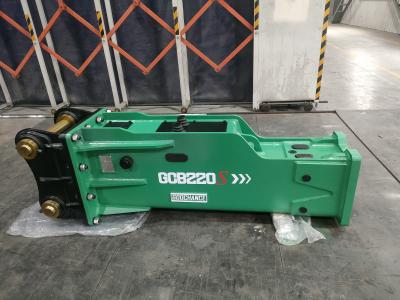 China GCB220T SB81 Hydraulic Rock Hammer Side Type Hydraulic Breaker for 18-26 Ton Excavators with 140mm Tool Diameter and 350-500Bpm Impact Rate for sale
