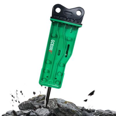 China Jack Rock Top Type Hydraulic Breaker Hammer For 20 Ton Excavator Backhoe ODM for sale