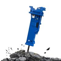 China Silence Type Hydraulic Hammer Attachment Rock Breaker For Construction Machinery for sale