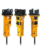 China Silence Type Hydraulic Hammer Attachment Rock Breaker For Construction Machinery for sale