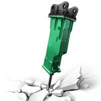 China 120-180 L/min Oil Flow Heavy Duty Machinery Korea OEM Excavator Hydraulic Rock Breaker Hammer SB81 For Tractor Excavator for sale