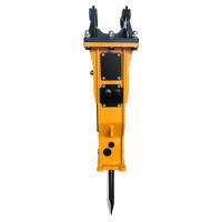 China Chinese Manufacturing SB10 GCB40S Silence Box Type Hydraulic Hammer For 0.8-2.5 Ton Excavators Accepts OEM Orders for sale