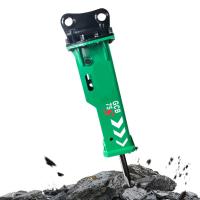 China 75mm Hydraulic Excavator Jack Hammer Breaker For Construction Mining Backhoe for sale