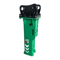 China 75mm Hydraulic Excavator Jack Hammer Breaker For Construction Mining Backhoe for sale