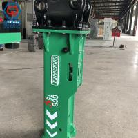 China 413kg Box Type 75mm Chisel SB43 Hydraulic Breaker Rock Hammer For 6-9T Excavator Demolition for sale